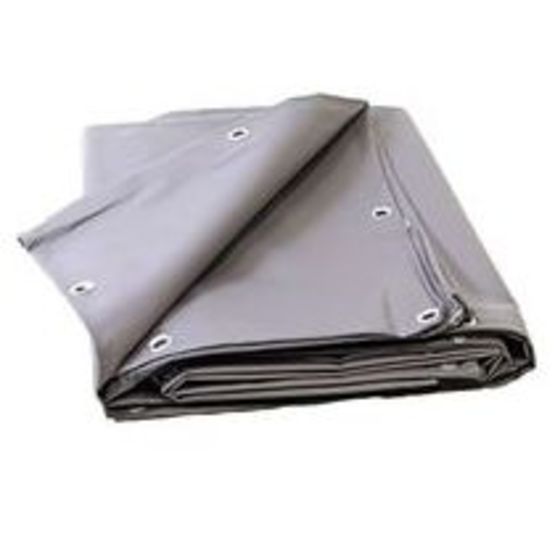 P810410 : Bâche anti-feu ignifuge M1 pour protection des sols ...