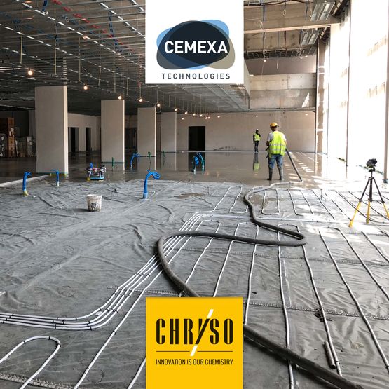 Chape liquide ciment | CemFloor - CHRYSO