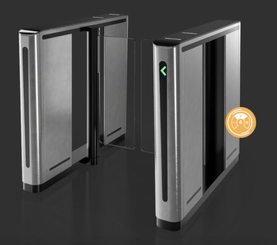 Couloir Rapide de Contrôle d'accès | Lifeline Speedlane Compact - Boon ...