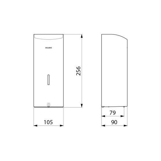 Réf. 512066P / 512066S / 512066W : Distributeur de savon liquide ...
