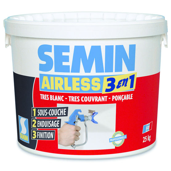 Enduit airless pour préparation, enduisage et finition | Airless 3 en 1 ...