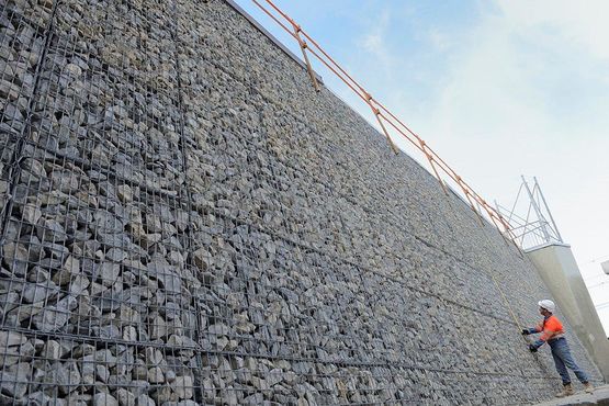 GABION PREFAGAB : Gabions pré-remplis électrosoudés pour travaux de ...