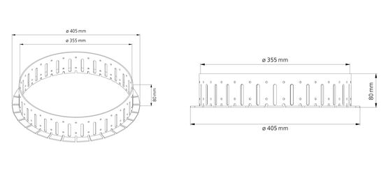 Garde-gravier de toit | ringo - PROFILSAGER AG