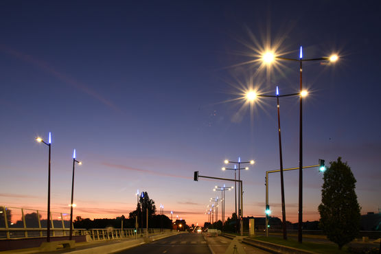 Lampadaire LED haute performance pour éclairage routier | Griff XL ...