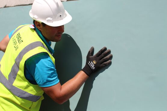 Membrane PVC fully bonded avec un spécial Super Absorbent Polymer ...