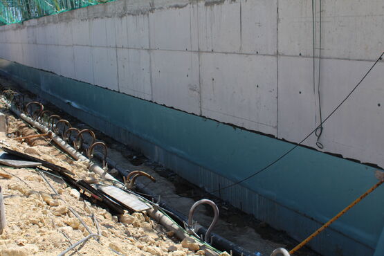 Membrane PVC fully bonded avec un spécial Super Absorbent Polymer ...