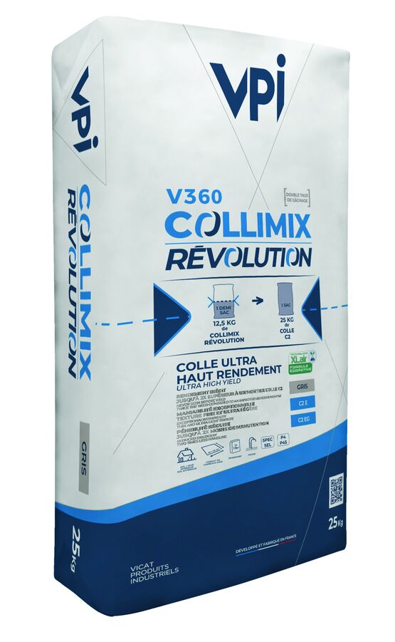 V360 Collimix Revolution : Mortier colle à texture légère très haut ...