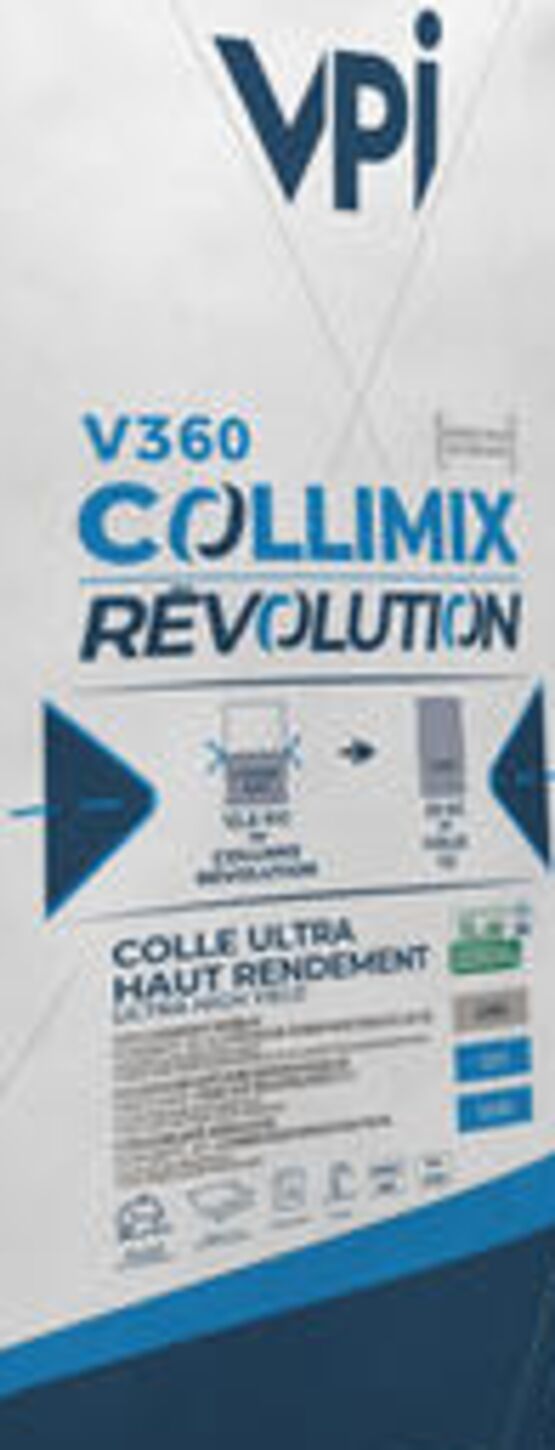 V360 Collimix Revolution : Mortier colle à texture légère très haut ...