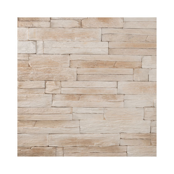 Parement mural en plaque en pierre reconstituée de texture schiste ...