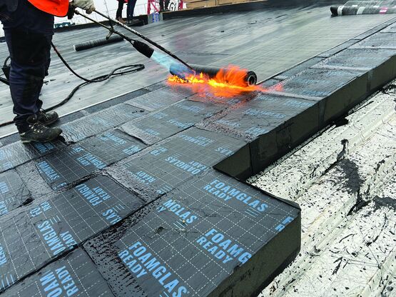 Plaque isolante en mousse de verre rigide dernière génération | Foamglas Ready T3+ - FOAMGLAS