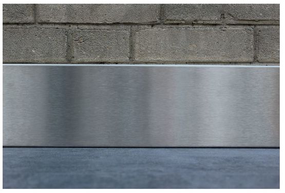 Plinthe de protection décorative en INOX et 100% personnalisable ...