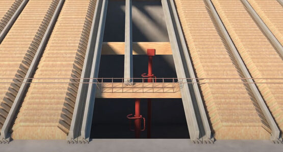 Poteaux-Dalle Mixte Bois-Béton, Réversible, Bas carbone | REVERSO - SEAC