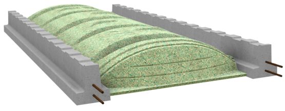 Primolight - Entrevous en bois pour montage sur vide sanitaire - RECTOR