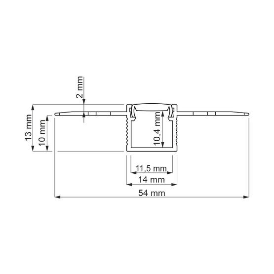 DEOLINE type P : Profilé aluminium aux lignes lumineuses ...