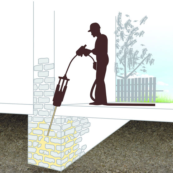 Régénération des maçonneries par injection de résine expansive | Walls ...