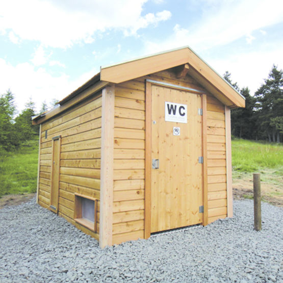 Toilettes publiques autonomes à lombricompostage | Saniverte - SANISPHERE