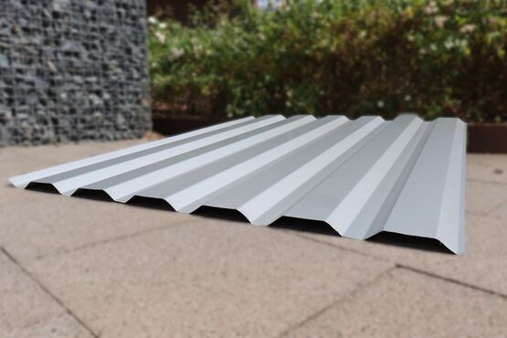 Tôles bac acier 6 ondes au profil trapézoïdal - BATIMENTSMOINSCHERSCOM ...