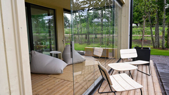 Vitrage coulissant pour balcons - LUMON FRANCE SAS