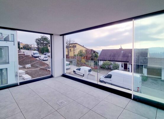 Vitrage coulissant pour balcons - LUMON FRANCE SAS