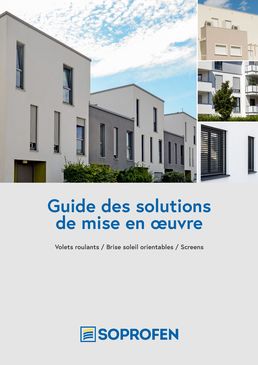 Téléchargement catalogue - Guide des solutions de mise en œuvre SOPROFEN