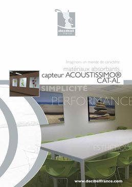Telechargement documentation technique - [Panneau absorbant acoustique pour mur ou plafond ...