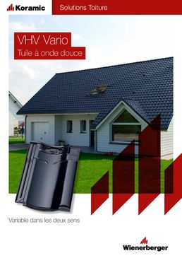 Telechargement documentation technique - [Tuile à onde douce - Petit moule | VHV Vario] - [FT ...