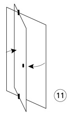 Definition de Porte à pivots