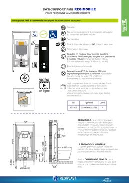 Telechargement documentation technique - [Bâti support PMR à hauteur ...