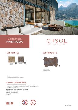 Manitoba Orsol Catalogue Pdf Documentation Brochure