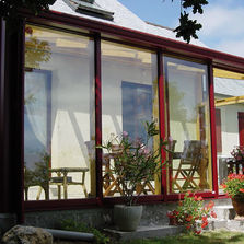 Murs rideaux en verre parclosé - Produits du BTP